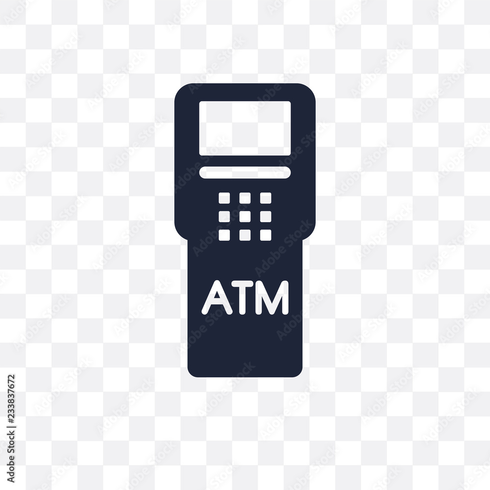 Atm machine transparent icon. Atm machine symbol design from Payment ...