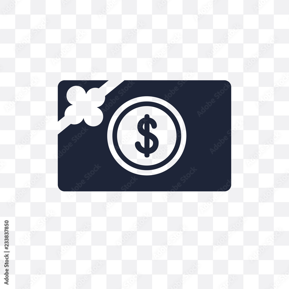 Gift card transparent icon. Gift card symbol design from Ecommerce ...
