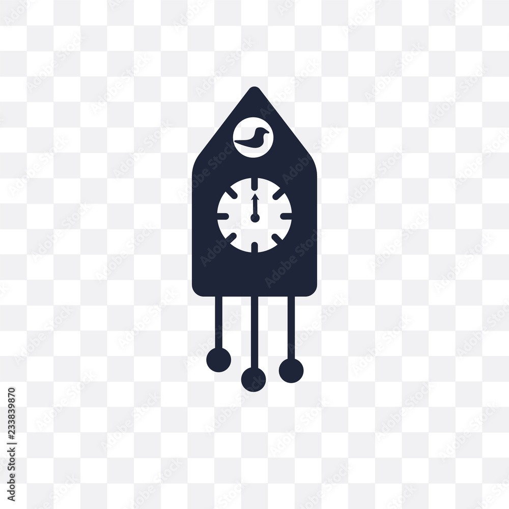 Cuckoo Clock transparent icon. Cuckoo Clock symbol design from ...