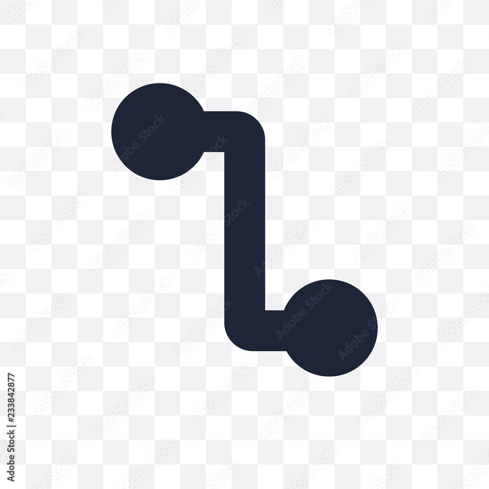 Line Segment Transparent Icon Line Segment Symbol Design From Geometry 