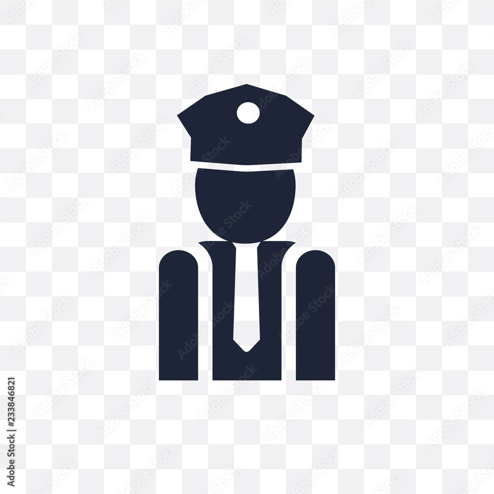 Security guard transparent icon. Security guard symbol design from ...