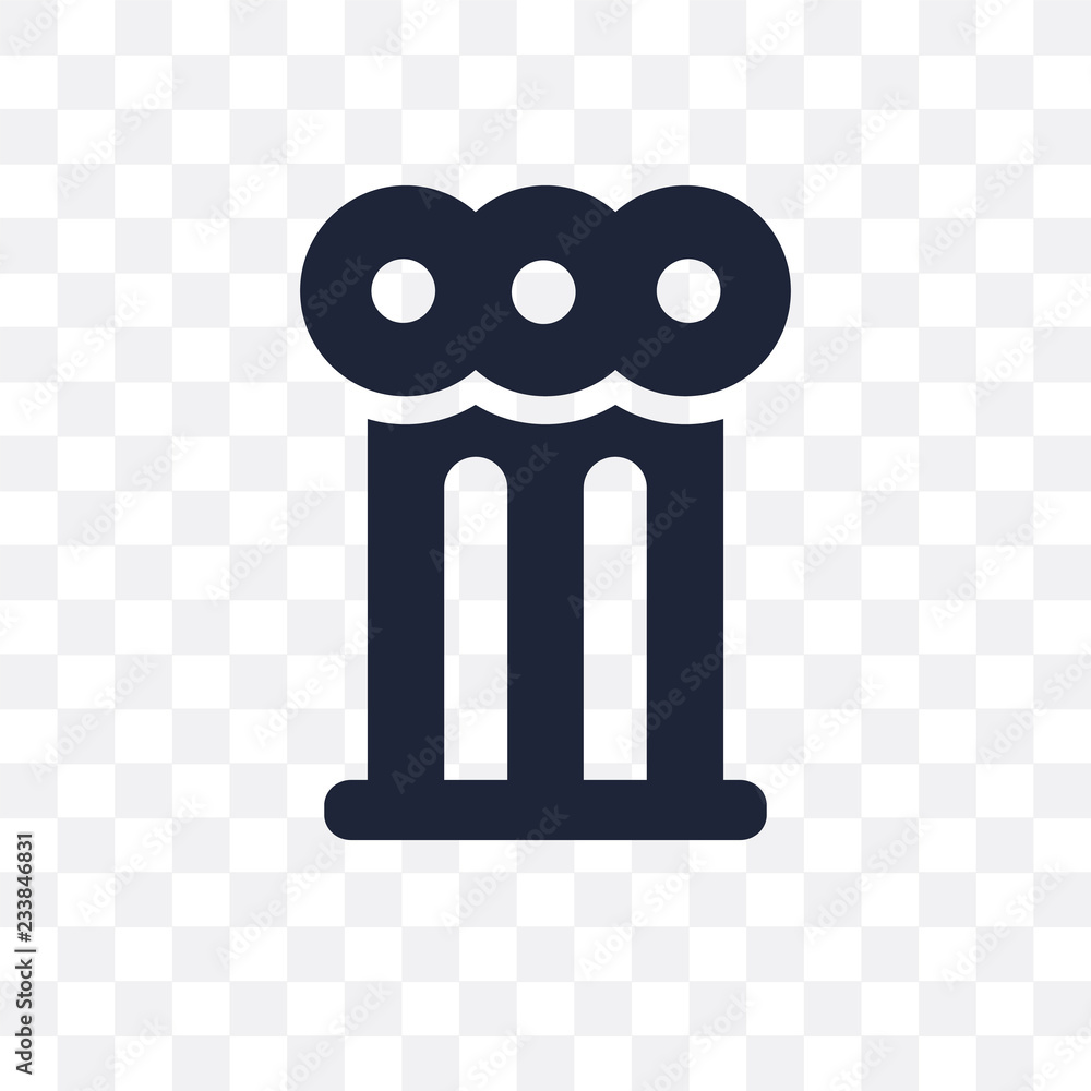 Ancient transparent icon. Ancient symbol design from Museum collection ...