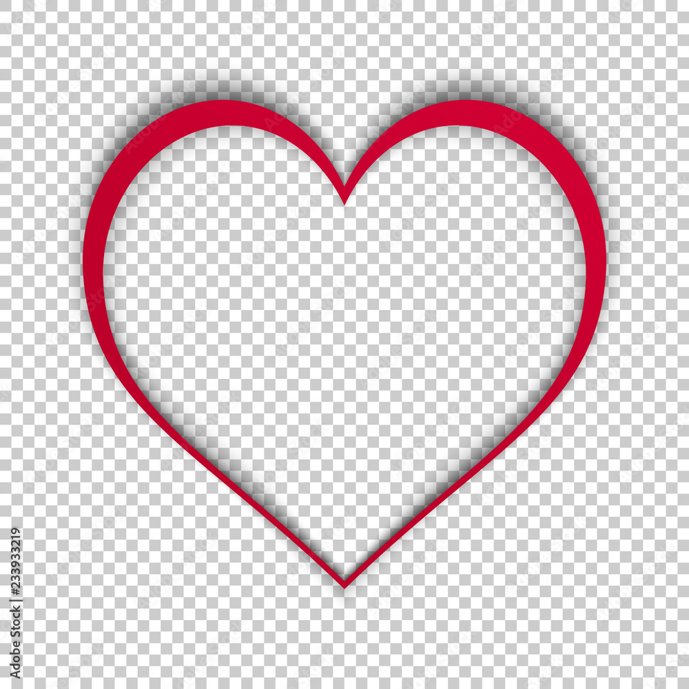 Heart Frame Vector Png