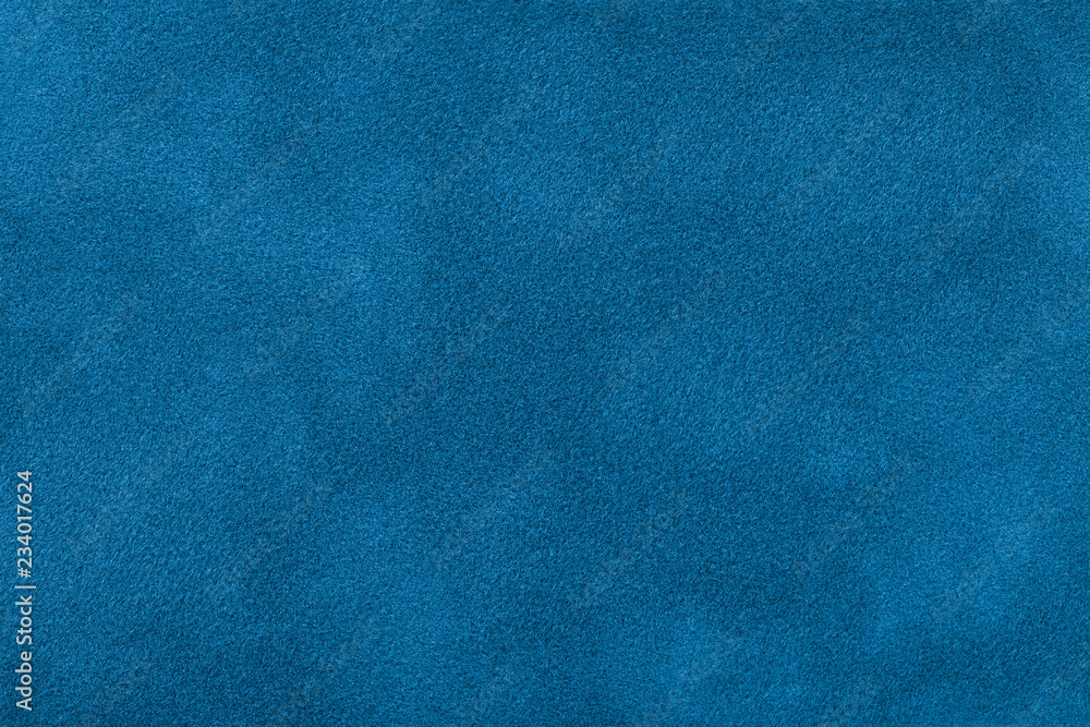 Dark blue matte background of suede fabric, closeup. Stock Photo ...