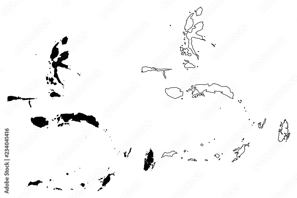 Maluku Islands (Subdivisions of Indonesia, Provinces of Indonesia) map ... Maluku Islands (Subdivisions of Indonesia, Provinces of Indonesia) map ...
