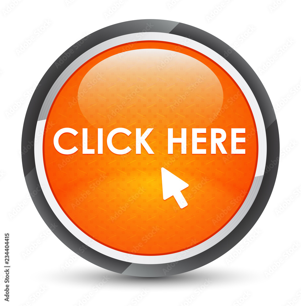 Click Here Button Orange