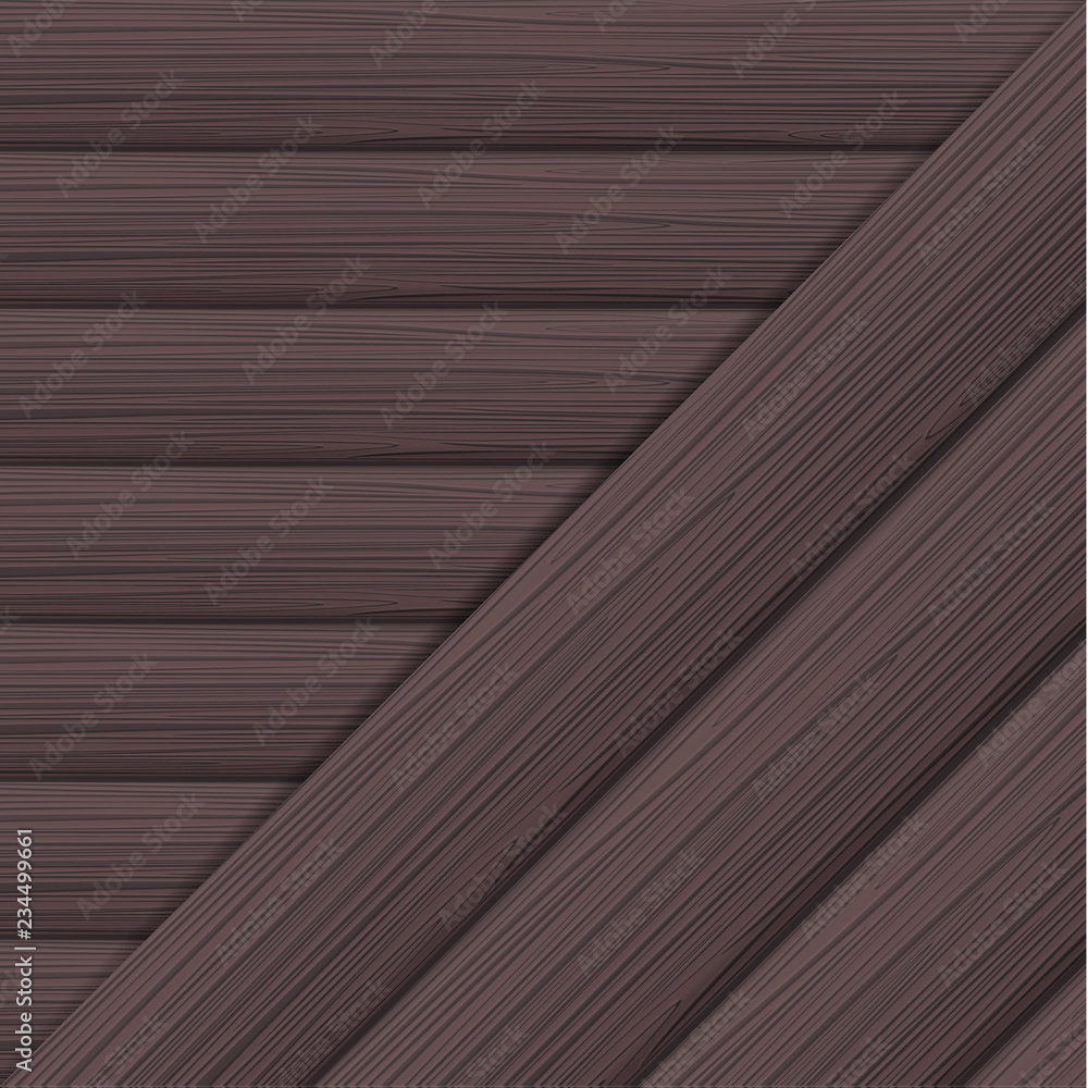 Horizontal and diagonal wood texture. Vector illustration Stock Vector ...