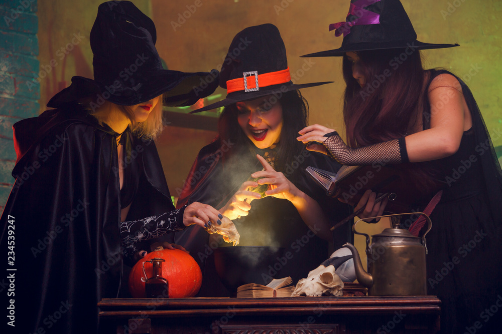 A Witch Potion Making