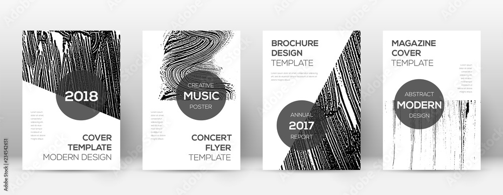 Cover page design template. Modern brochure layout Stock Vector | Adobe ...