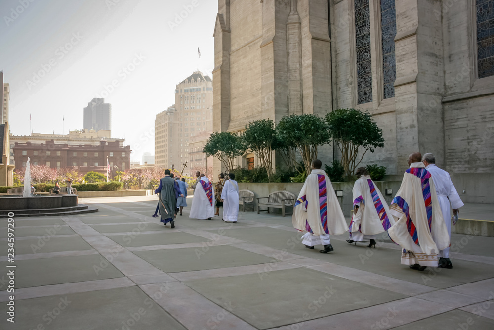 Poster Procession of Church Clergy – Wall Art | UkPosters
