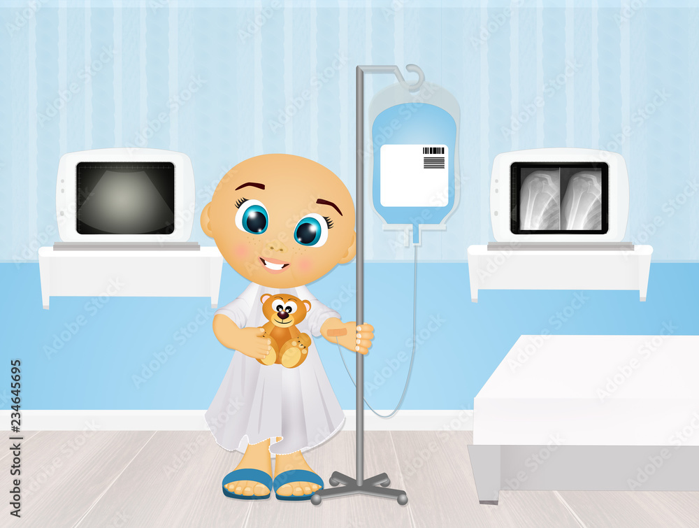 illustration of leukemia children Stock Illustration | Adobe Stock