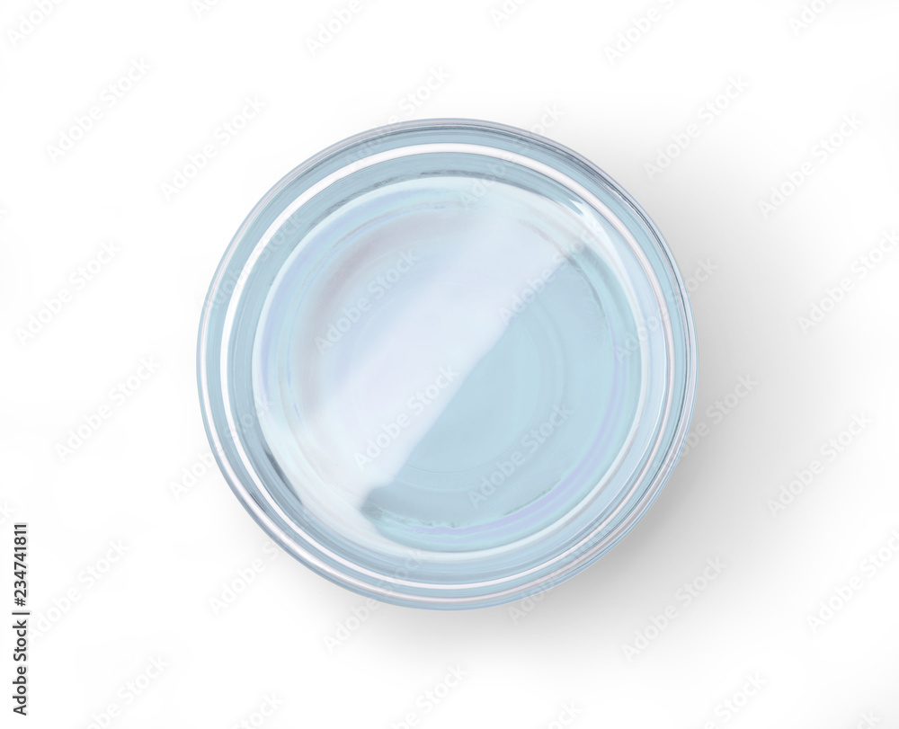 Water Glass Top View