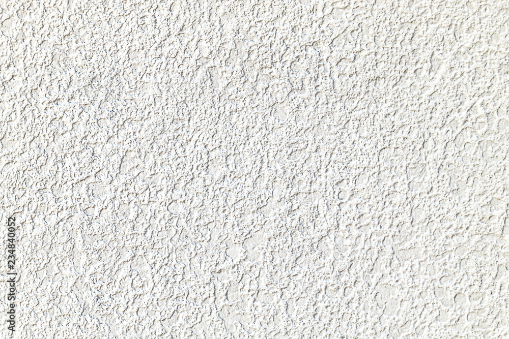 Rough White Cement Plastered Wall Texture Stock Photo Adobe Stock