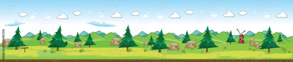 game background,website background,parallax,scrolling ,nice scene ...
