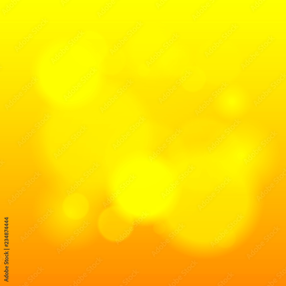 Yellow abstract modern lights background defocused and gradient texture ...