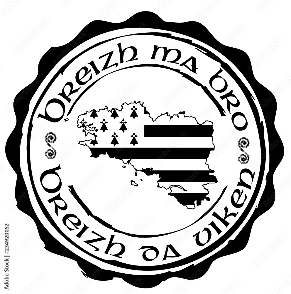 logo Drapeau de la Bretagne Stock Vector | Adobe Stock