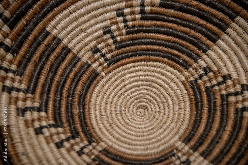 textura rustica de canasto en colores tierra geometria circular Stock ...