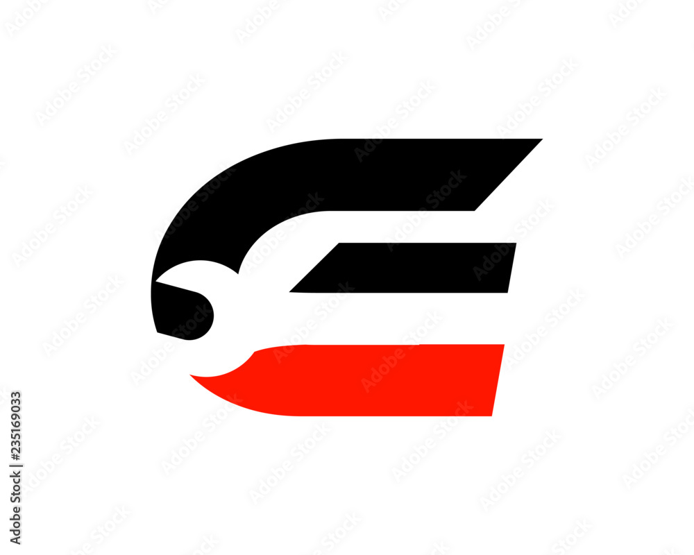 Letter G with wrench logo, Industrial, repair, tools, service and ...