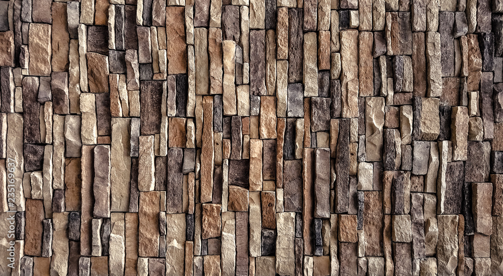 natural stone brick wall texture background Stock Photo | Adobe Stock