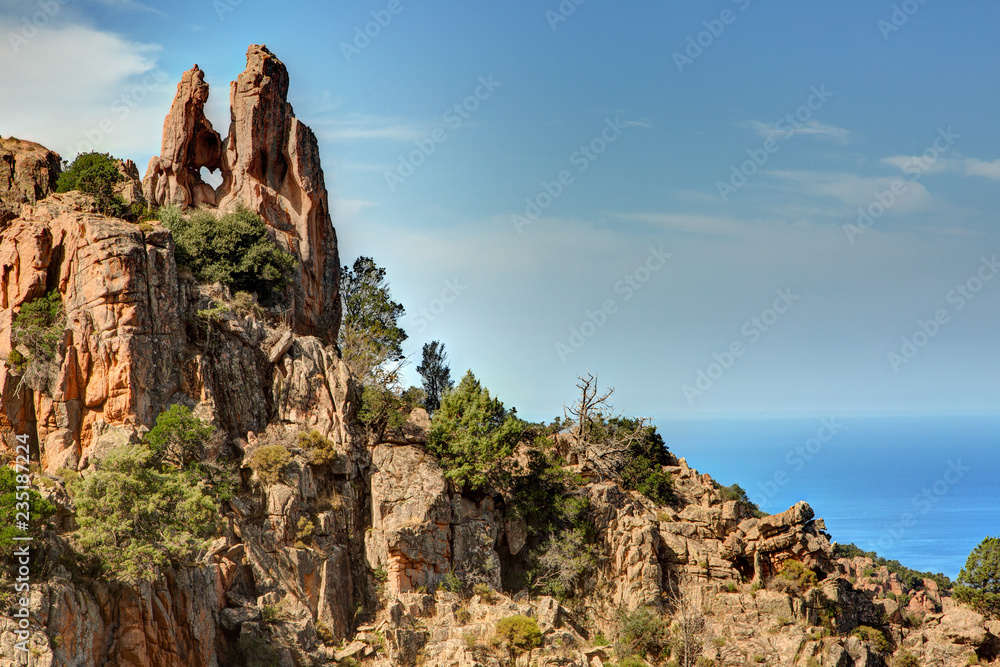 Les calanques de Piana - Corse Stock Photo | Adobe Stock