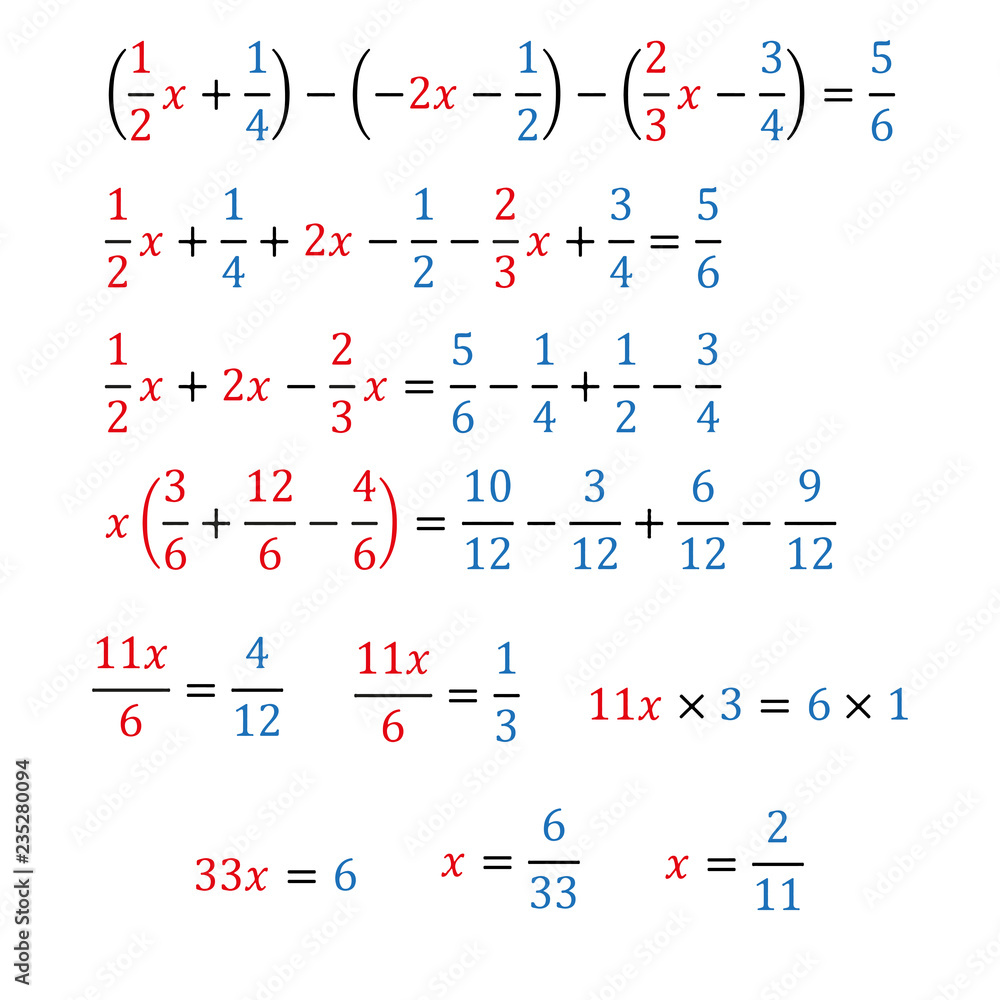 Simple Algebraic Equation