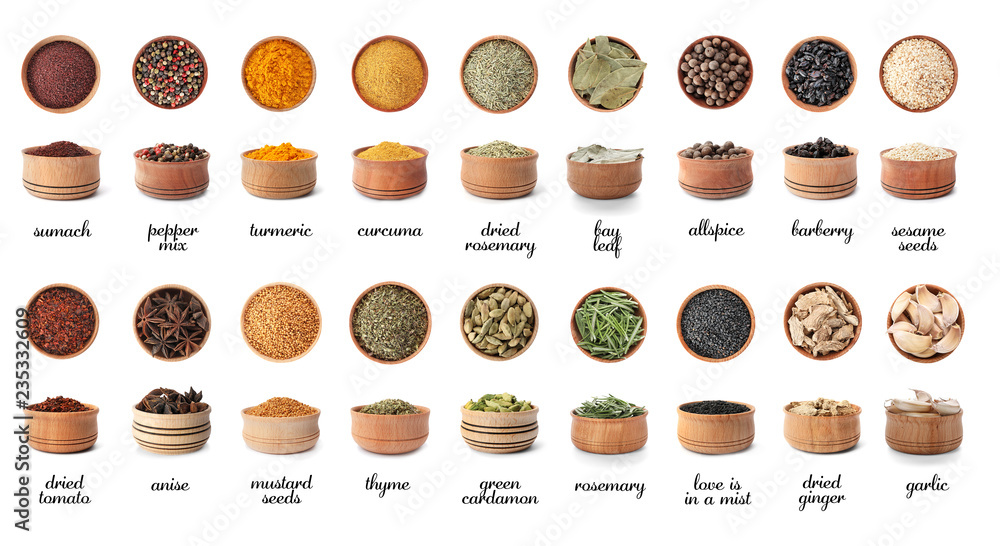 Names Of Different Herbs