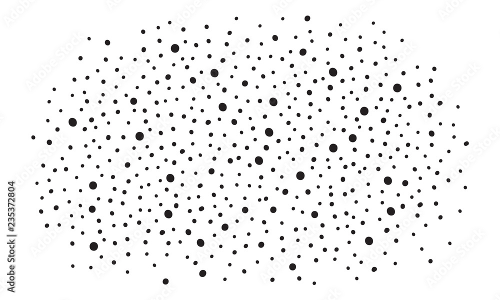 FOND POINTS NOIRS Stock Vector | Adobe Stock