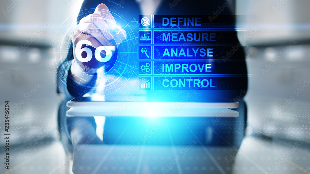 Six Sigma, Lean manufacturing, quality control and industrial process ...