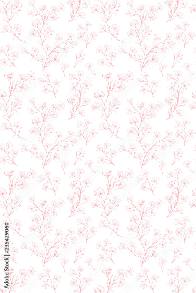 Subtle Floral Background