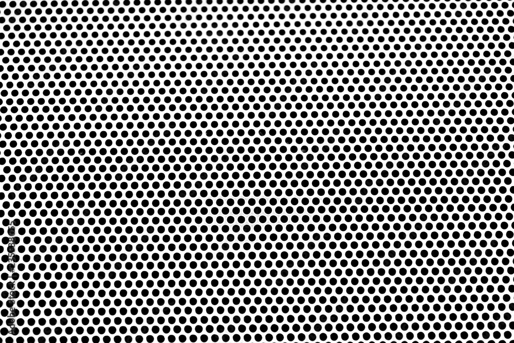 Aluminum grating texture background. metal plate with holes Stock ...