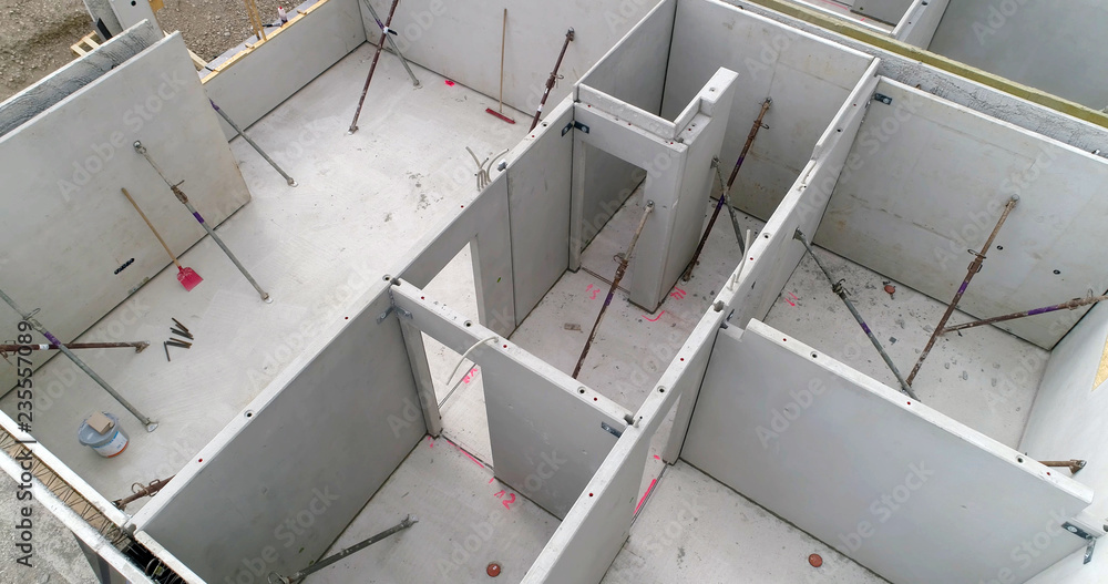 Rohbau Haus Stock Photo | Adobe Stock