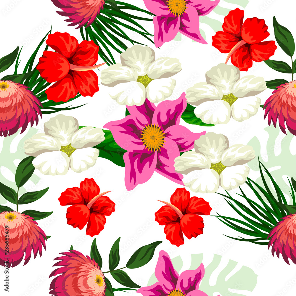 Tropical Floral Patterns