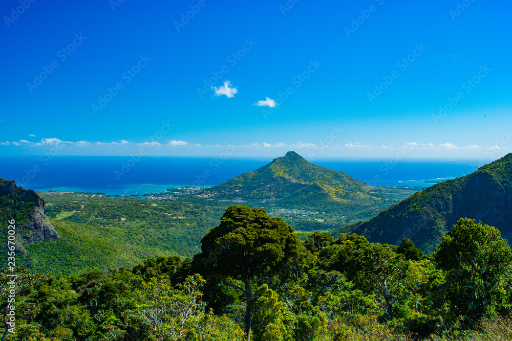 Ile Maurice - Parc National des Gorges de Rivière Noire - Point de vue ...