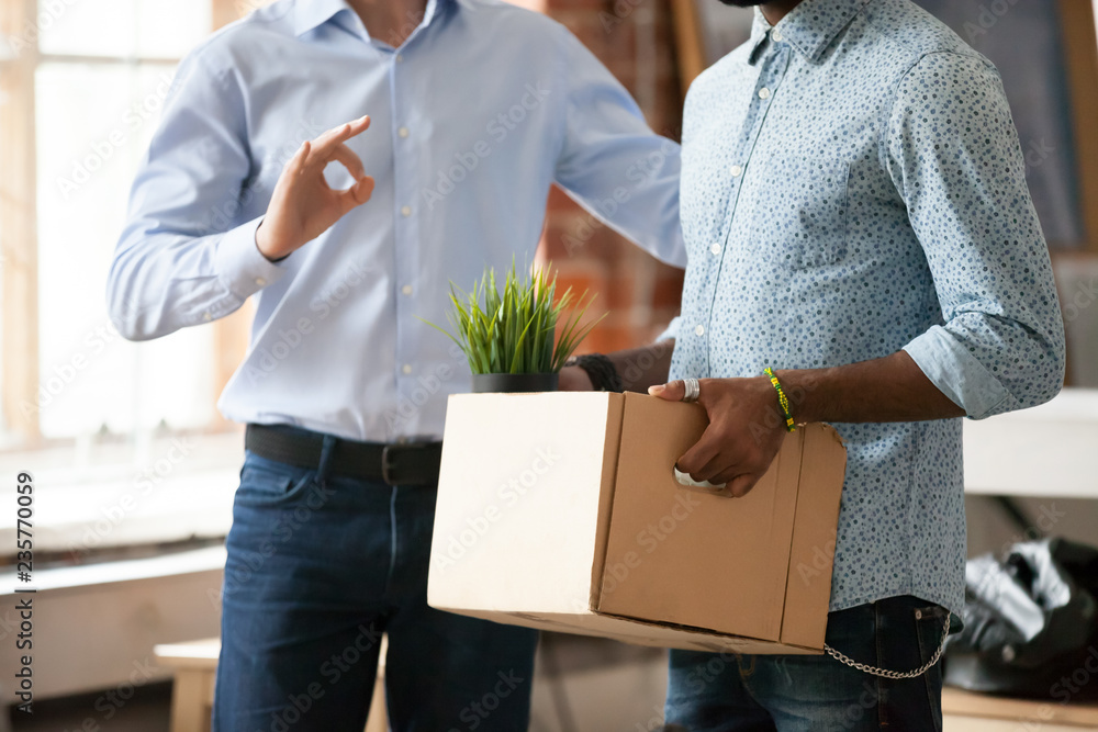 Team leader, hr manager, friendly boss, executive introducing new just ...