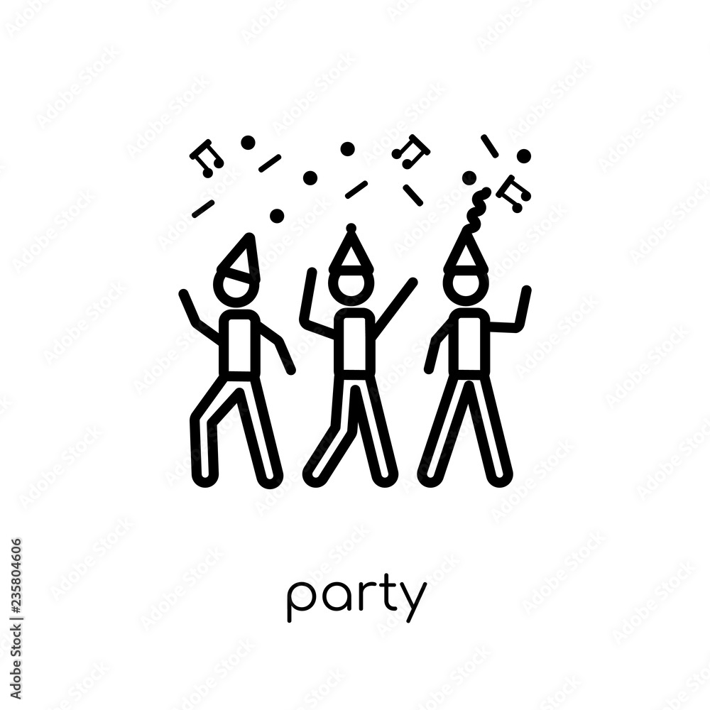 Party Icon Vector