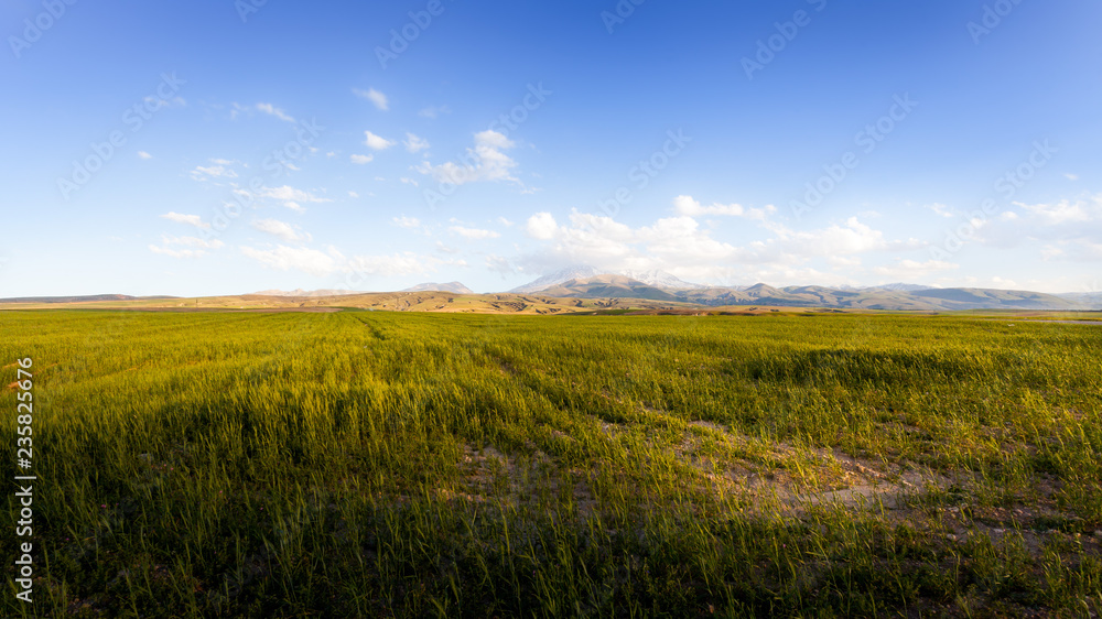 Landscape in Iran. Road trip to Tabriz in Iranian Azerbaijan.Beautiful ...