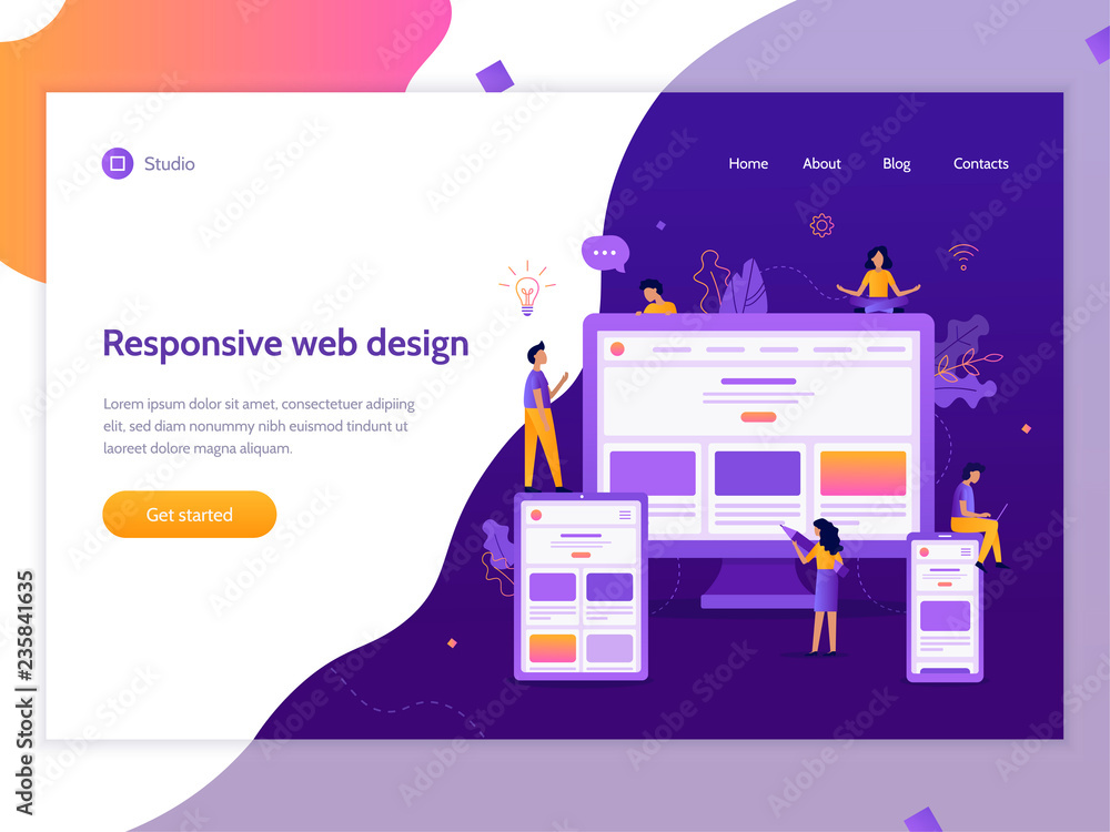 Responsive Web Design Banner