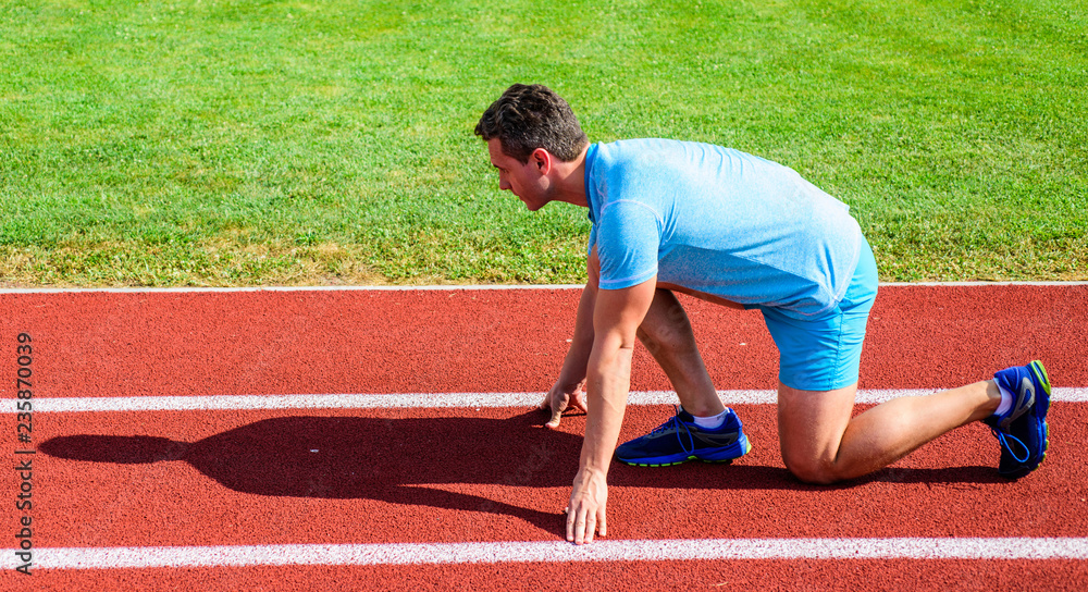Running Race Start Position