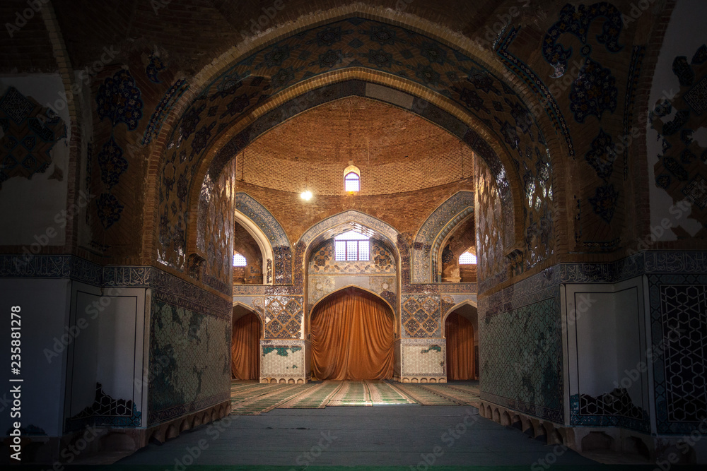 The Blue Mosque of Tabriz. Shia Islam. Mosque. Sightseeing in the ...