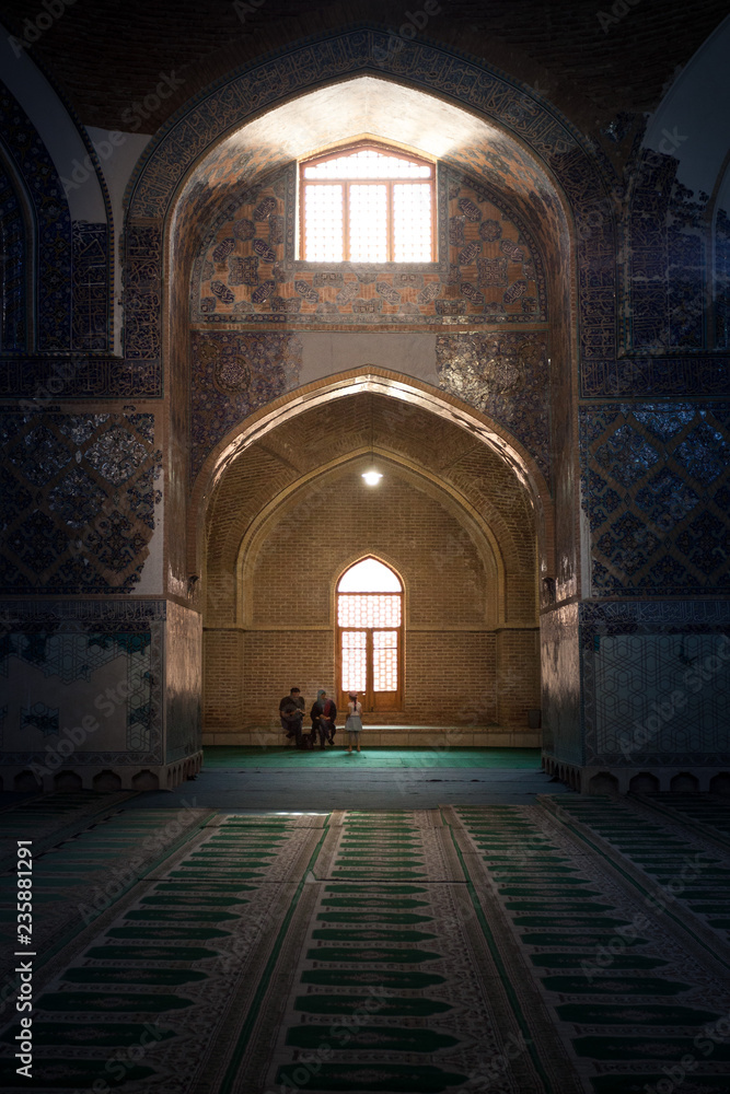 The Blue Mosque of Tabriz. Shia Islam. Mosque. Sightseeing in the ...