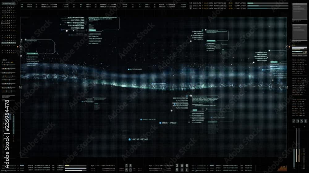 Futuristic background motion element user interface information ...