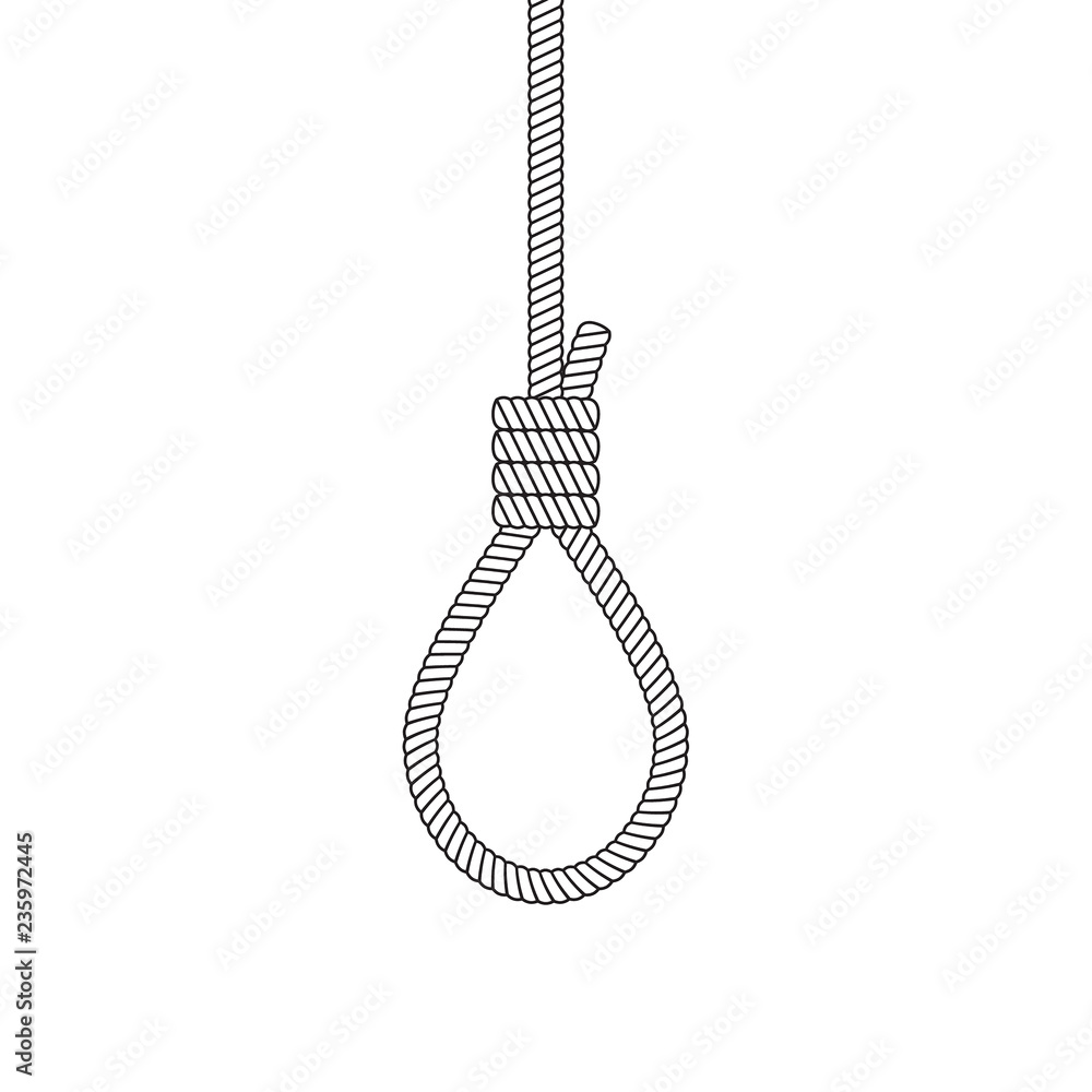 Hanging Rope Drawing