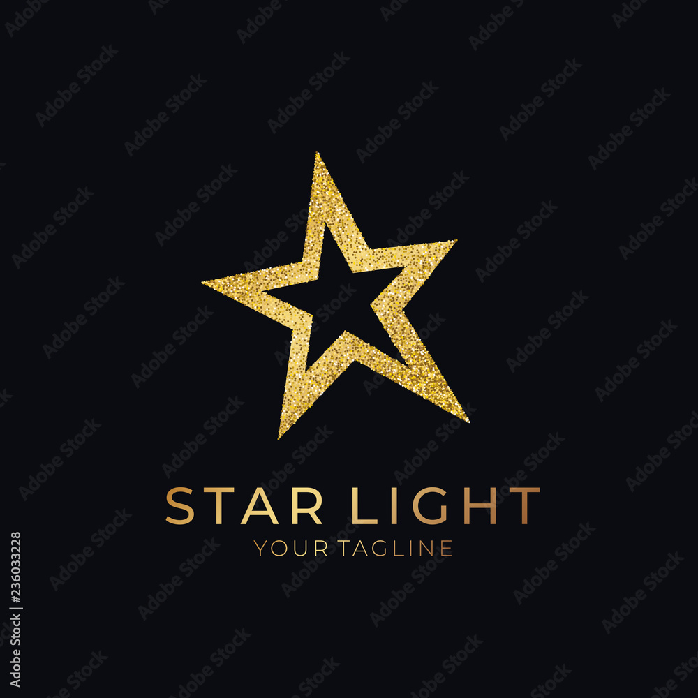 Star logo vector. Universal abstract logo with a star symbol for any ...