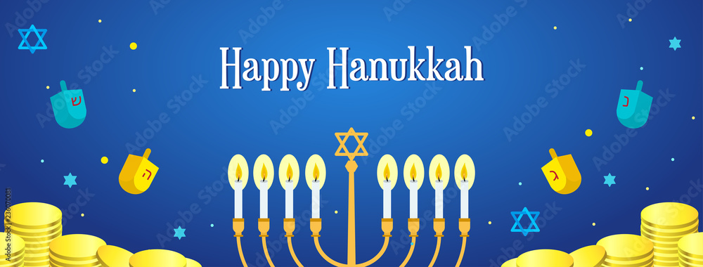 Happy Hanukkah Banner