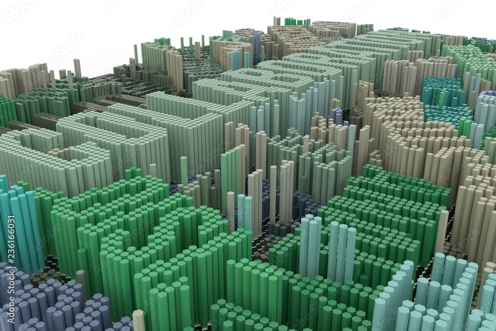 Abstract shape composition, geometric structure block. Wallpaper for ...