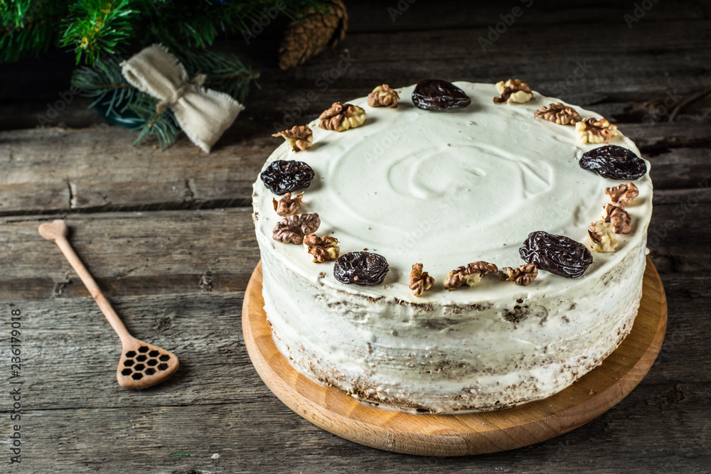 Traditional Russian Cake