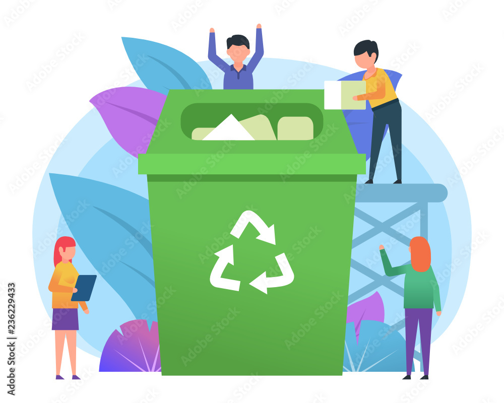 Recycle Garbage Design