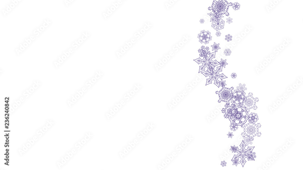 Winter Corner Borders