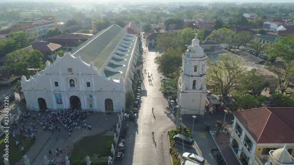 Historic colonial town in Spanish style Vigan, Philippines, Luzon ...