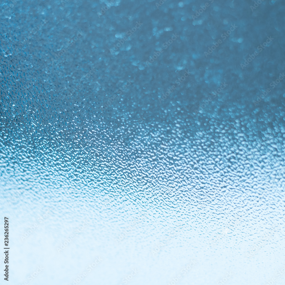 Squared gradient Hippie Blue toned frosted ground glass texture ...